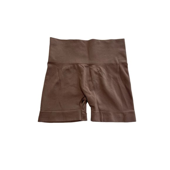 SET Active | Shorts | Set Active Sculptflex Bike Shorts In Brown | Poshmark